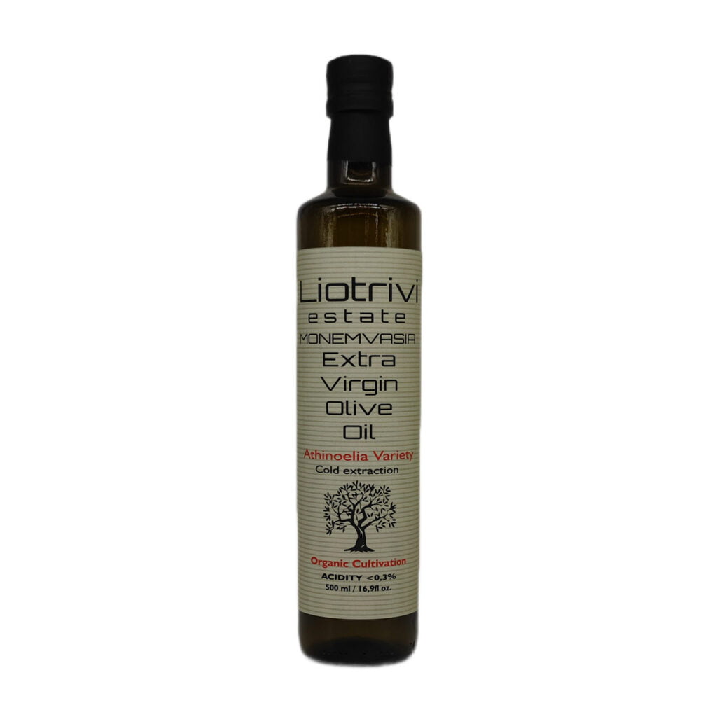 Organic Extra Virgin Olive Oil Athinoelia – Liotrivi SHOP Monemvasia ...